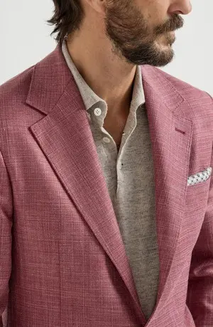 Brunello Cucinelli Hopsack Blazer