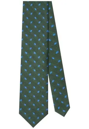 Robert Talbott Robert Talbott Geo Neat Necktie Green