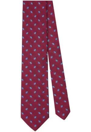 Robert Talbott Robert Talbott Geo Neat Necktie Red