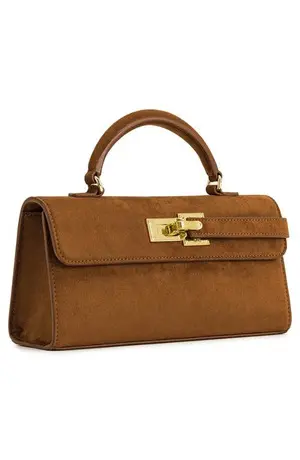 Jw Pei Keyla Faux Suede Top Handle Bag