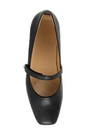 Softwalk Hazel Mary Jane Flat - Black
