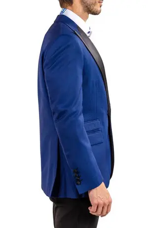 MACEOO Ascencion Satin Lapel Sport Coat