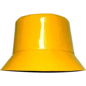 LASTELIER Smile Vinyl Bucket Hat - Yellow