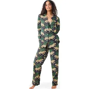 PRINTFRESH Long Pj Set - Ink