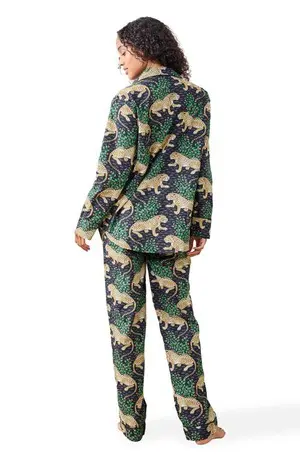 PRINTFRESH Long Pj Set - Ink