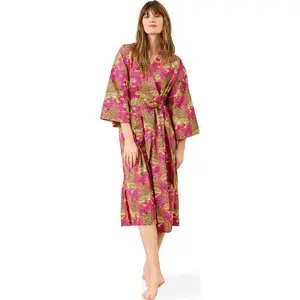 PRINTFRESH Robe - Hot Pink