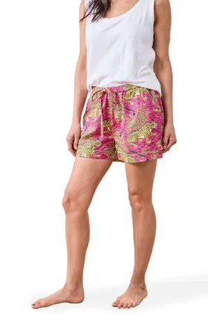 PRINTFRESH Pj Shorts - Hot Pink