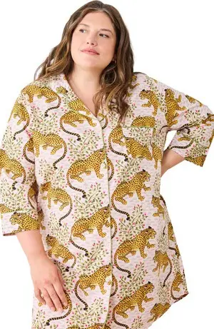 PRINTFRESH Sleep Shirt - Blush