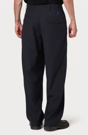 Paul Smith Relaxed Fit Wool & Cotton Workwear Chinos
