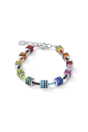 COEUR DE LION Geocube® Classic Polaris & Rhinestone Bracelet - Multicolor