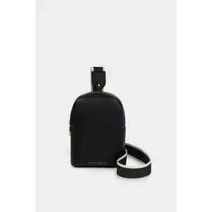 KATIE LOXTON Kaite Sling Bag - Black Canvass Strap