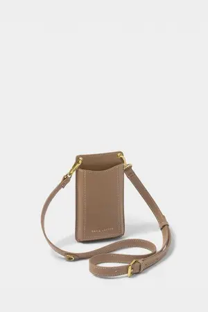 KATIE LOXTON Perri Cell Bag - Mocha