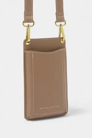 KATIE LOXTON Perri Cell Bag - Mocha