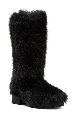 STUART WEITZMAN Hudson Genuine Shearling Boots