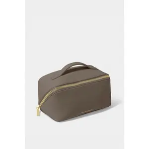 KATIE LOXTON Medium Make Up And Toiletry Bag - Mink