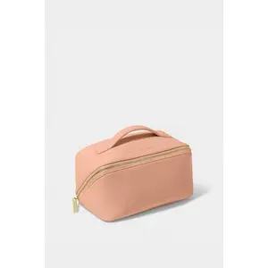 KATIE LOXTON Medium Make Up And Toiletry Bag - Peony Blush