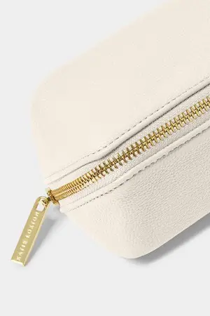 KATIE LOXTON Small Make Up And Toiletry Bag - Off-white