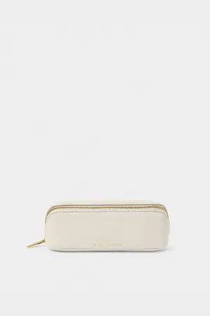 KATIE LOXTON Small Make Up And Toiletry Bag - Off-white