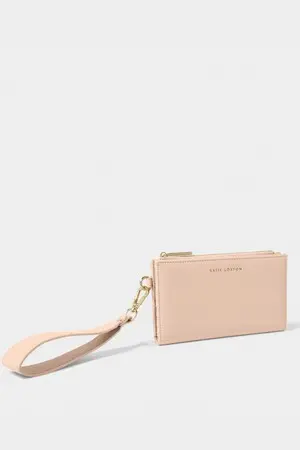 KATIE LOXTON Zana Wristlet Wallet - Nude Pink