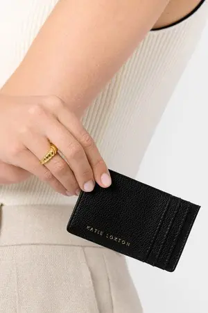 KATIE LOXTON Laila Card Holder - Black