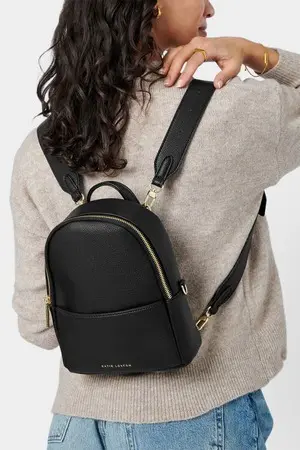 KATIE LOXTON Mika Small Backpack - Black