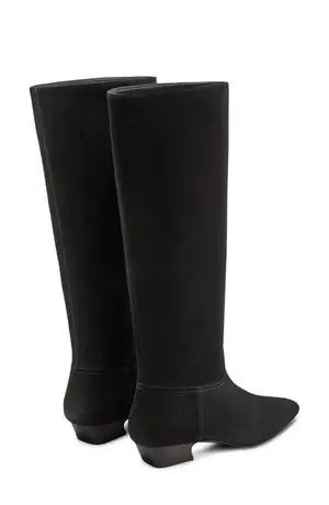 STUART WEITZMAN Knee-high Suede Boots - Black