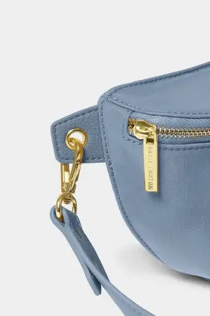 KATIE LOXTON Nylon-luxe Belt Bag - Blue Skye