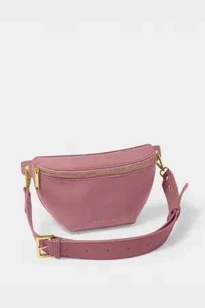KATIE LOXTON Nylon-luxe Belt Bag - Deep Rose
