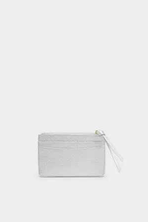 KATIE LOXTON Hallie Coin And Card Holder - Silver