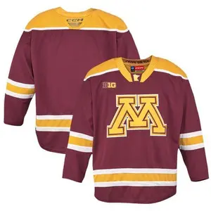 CCM Minnesota Golden Gophers Home Replica Hockey Jersey - Maroon