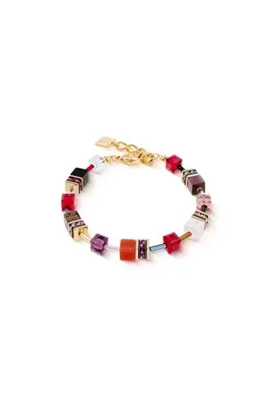 COEUR DE LION Geocube® Iconic Precious Bracelet - Festive Red