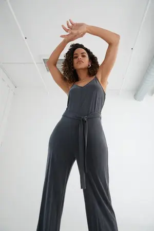 KADA Cupro Airy Tank Jumpsuit