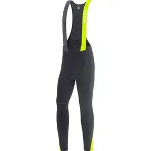 GOREWEAR C5 Thermo Bib Tights - Black/neon Yellow
