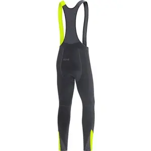 GOREWEAR C5 Thermo Bib Tights - Black/neon Yellow