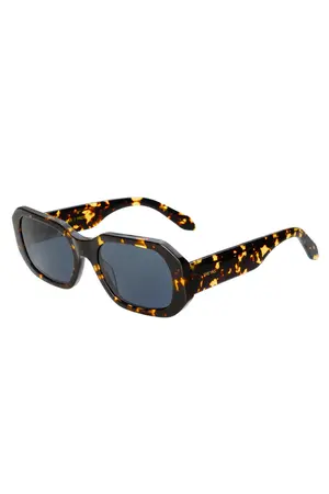 FREYRS EYEWEAR Onyx Rectangular Sunglasses - Dark Tortoise
