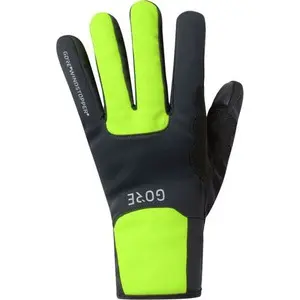 GOREWEAR Windstopper Thermo Glove - Black/neon Yellow
