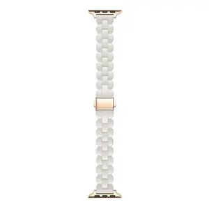 POSH TECH Resin Link Band For Apple Watch - White