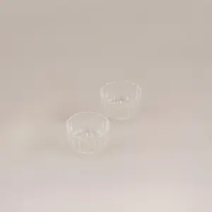 FLECK Kira Borosilicate Bowlset Of 2 - Glass