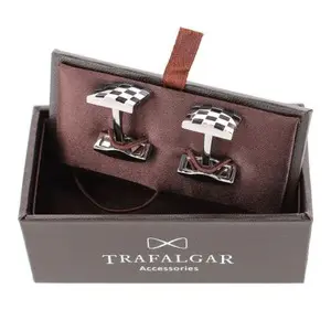 Trafalgar Checker Board Regal Cufflinks