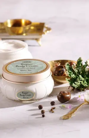 SABON Body Cream Repair Jar200ml - White Tea