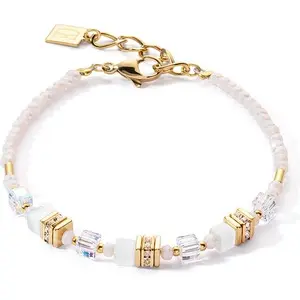 COEUR DE LION Mini Cubes Bracelet - White