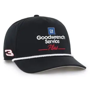 '47 Richard Childress Racing Goodwrench Service Plus Hitch Rope Adjustable Hat - Black