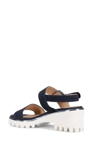Ron White Elaria Ankle Strap Sandal - French Navy