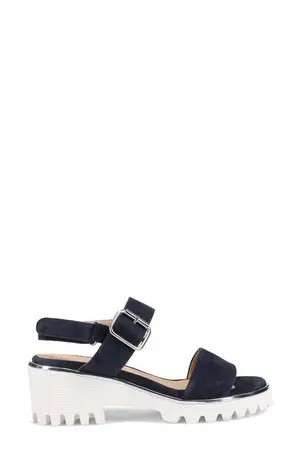 Ron White Elaria Ankle Strap Sandal - French Navy