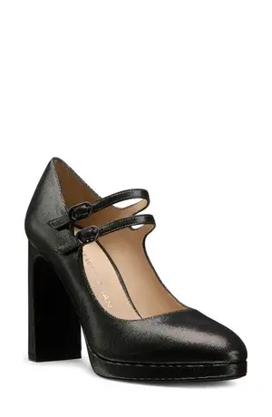 STUART WEITZMAN Babette Platform Mary Jane Pumps