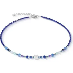 COEUR DE LION Shape Mix Spikes Necklace - Blue Moon