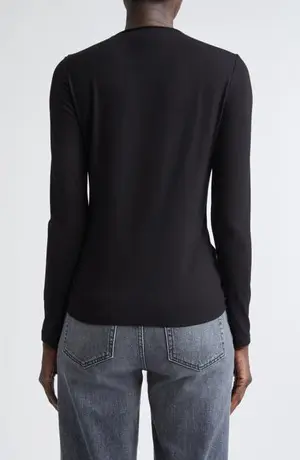 Lafayette 148 New York Long Sleeve T-shirt