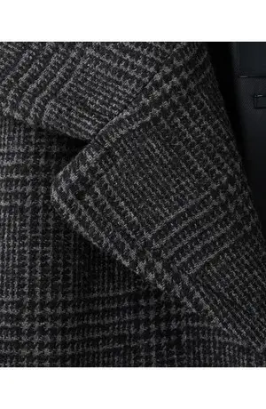 Mango Glen Plaid Wool-blend Coat