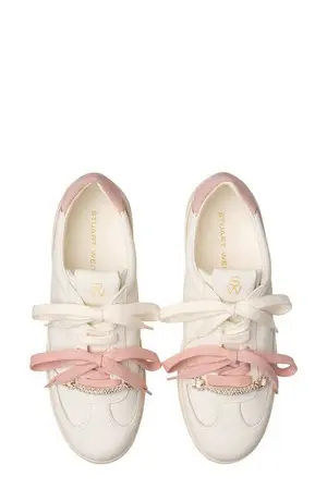 STUART WEITZMAN Colton Embellished Sneakers