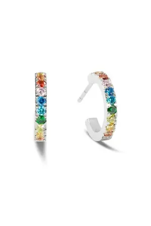 COEUR DE LION Eternal Love Mini Hoop Earrings - Multicolor